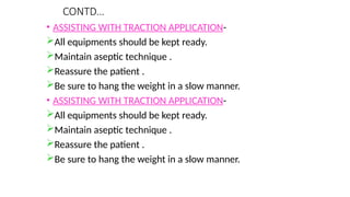 Care of patient with Traction.pptx for B | PPTX