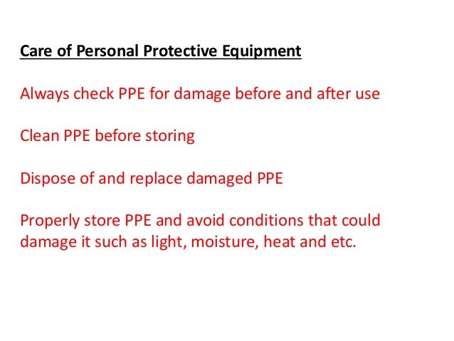 Care of Personal Protective Equipment.pptx