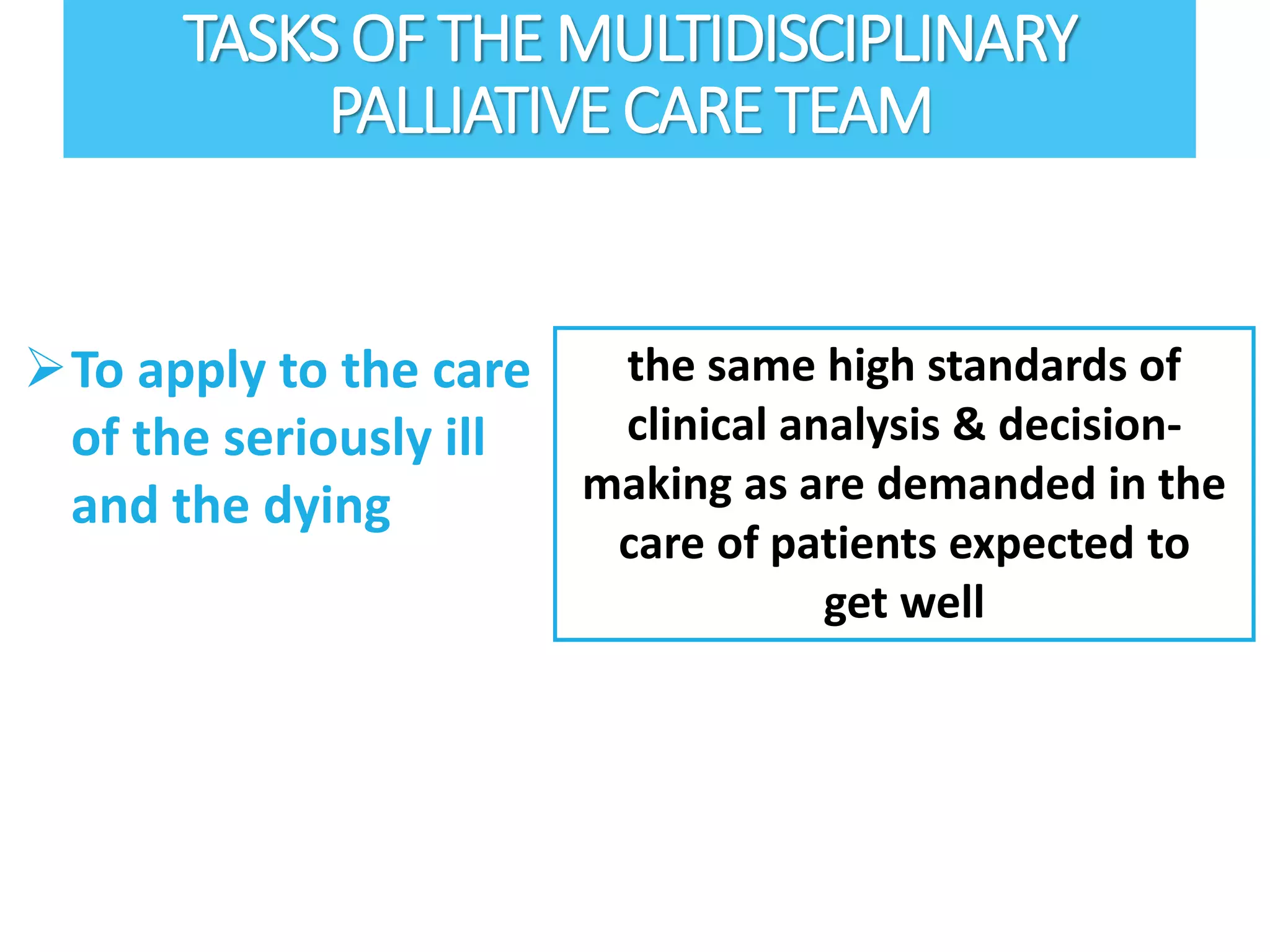Care of persons in the critical and terminal phases of life | PDF