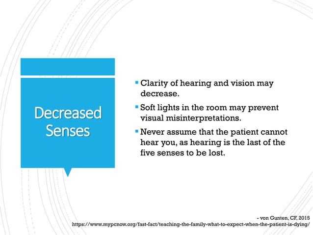 Care of persons in the critical and terminal phases of life | PDF ...