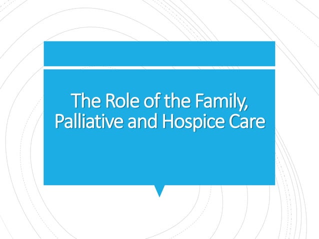 Care of persons in the critical and terminal phases of life | PDF ...