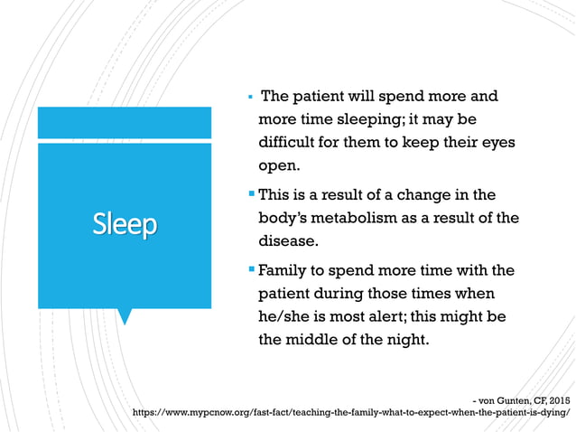 Care of persons in the critical and terminal phases of life | PDF ...