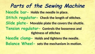 Care of Sewing Machine DRESS MAKING SEWING MACHINE EDUCATION TECHNOLOGY ...