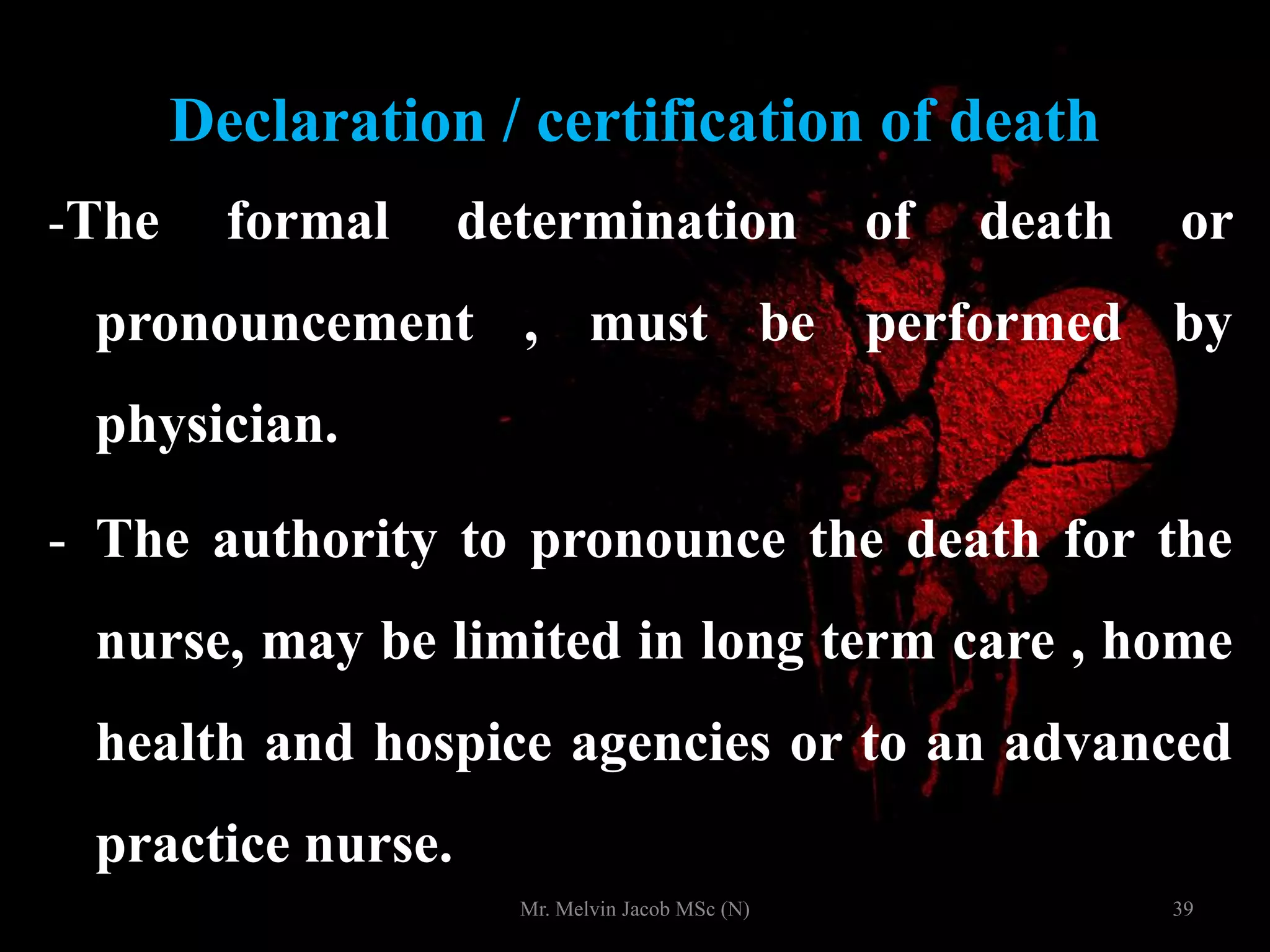 Care of terminally ill | PPTX