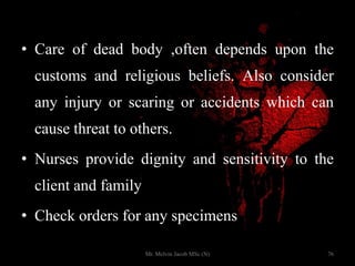 Care of terminally ill | PPTX