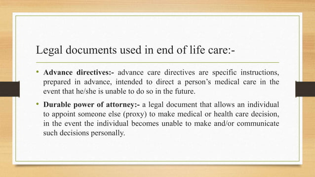 Care of terminally ill patient full chapter fundamental of nursing | PPTX