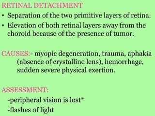 Care of the clients with eye disorders | PPT