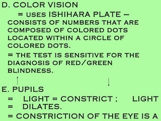 Care of the clients with eye disorders | PPT