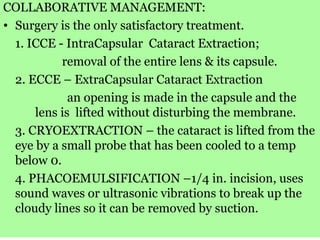 Care of the clients with eye disorders | PPT