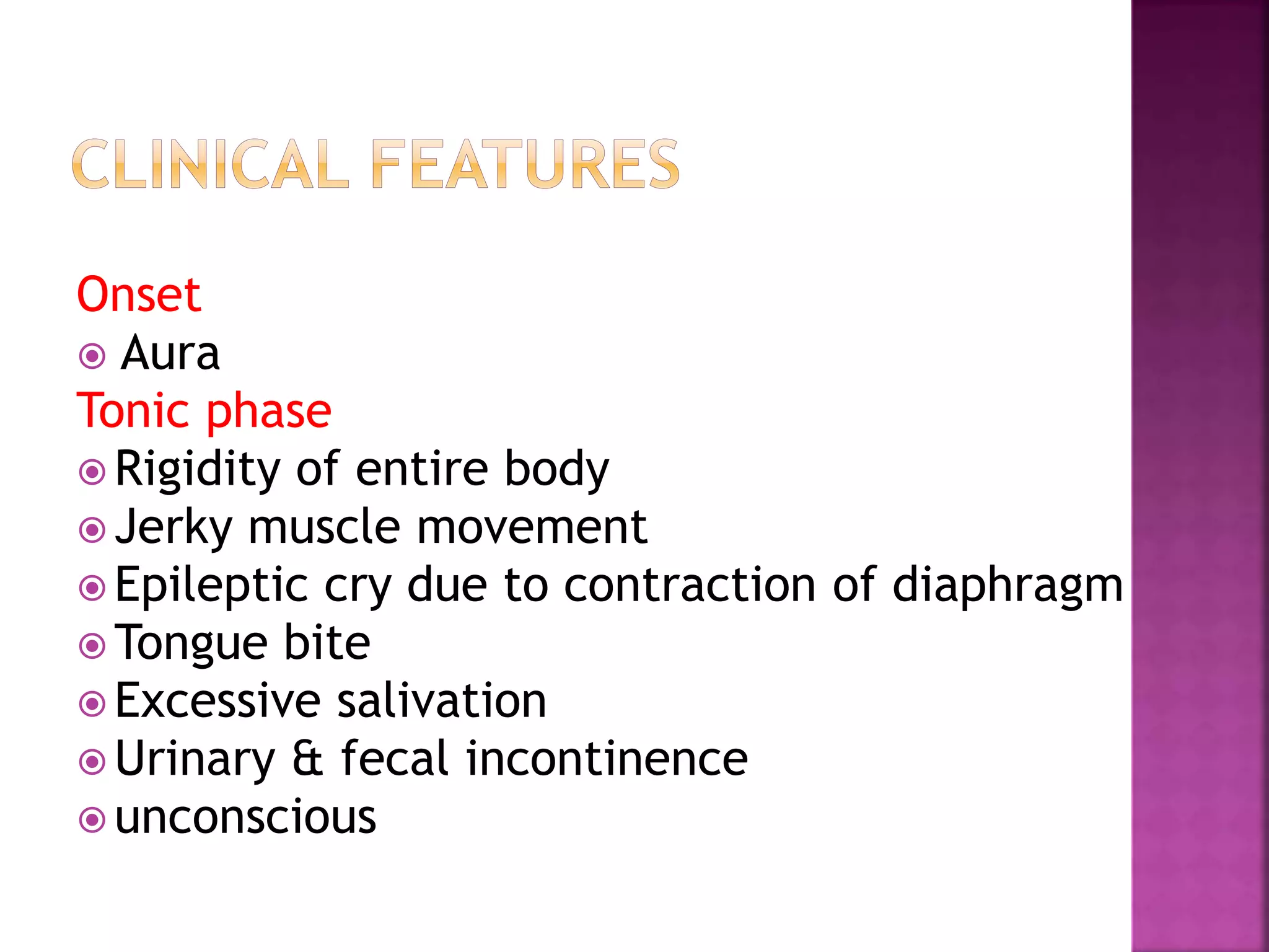 Care of the patient with convulsion | PPTX