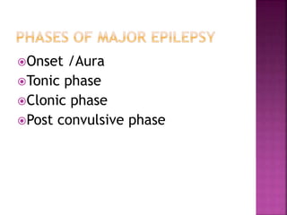 Care of the patient with convulsion | PPTX