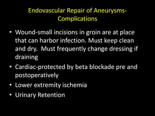 Care of the Post Operative Vascular Patient.ppt