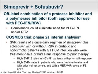 Care of the treatment naive patient with hcv infection and mild liver ...