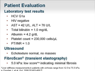 Care of the treatment naive patient with hcv infection and mild liver ...