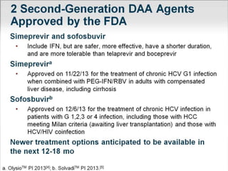 Care of the treatment naive patient with hcv infection and mild liver ...