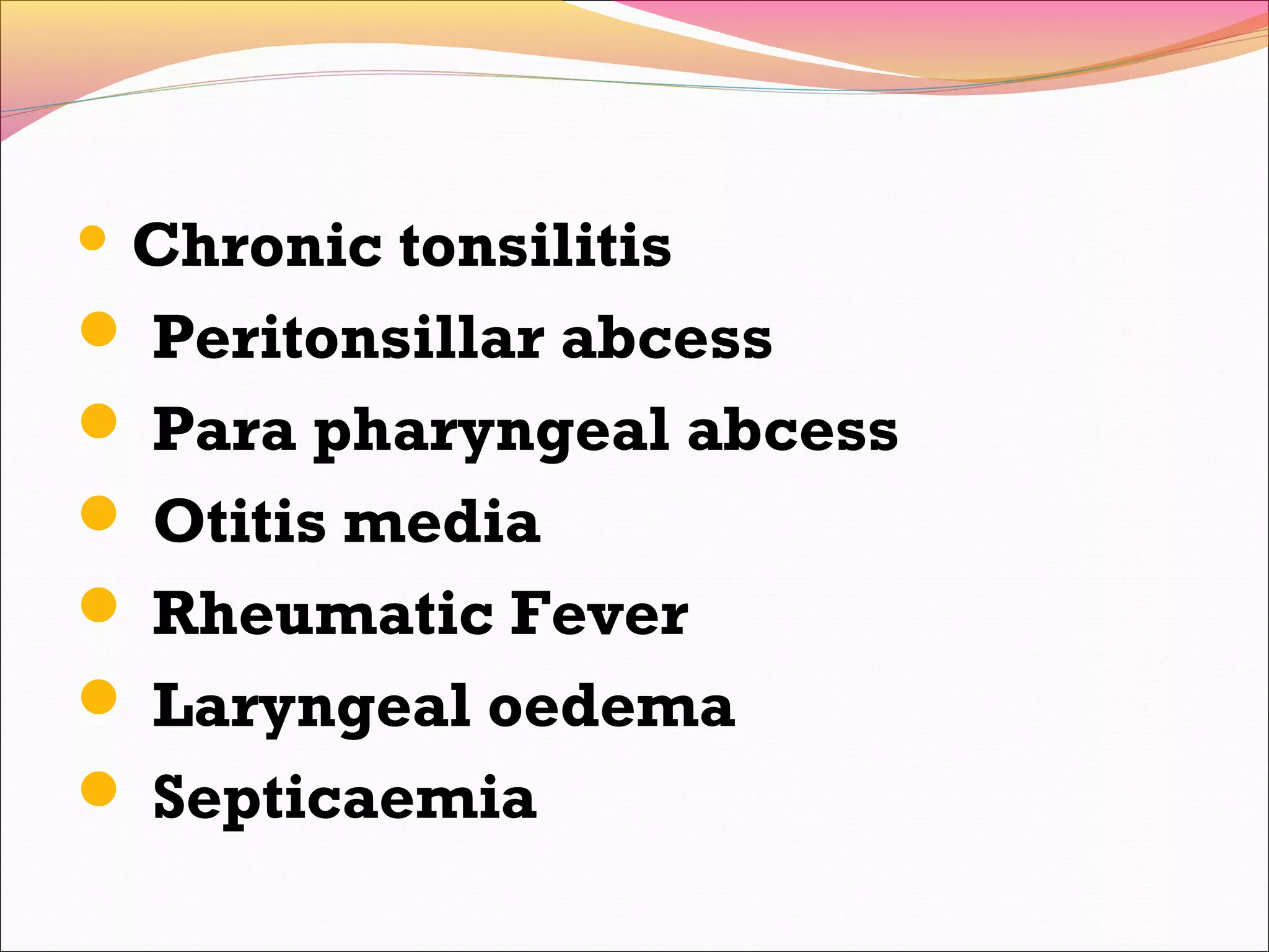 Care of tonsilitis patient | PPT