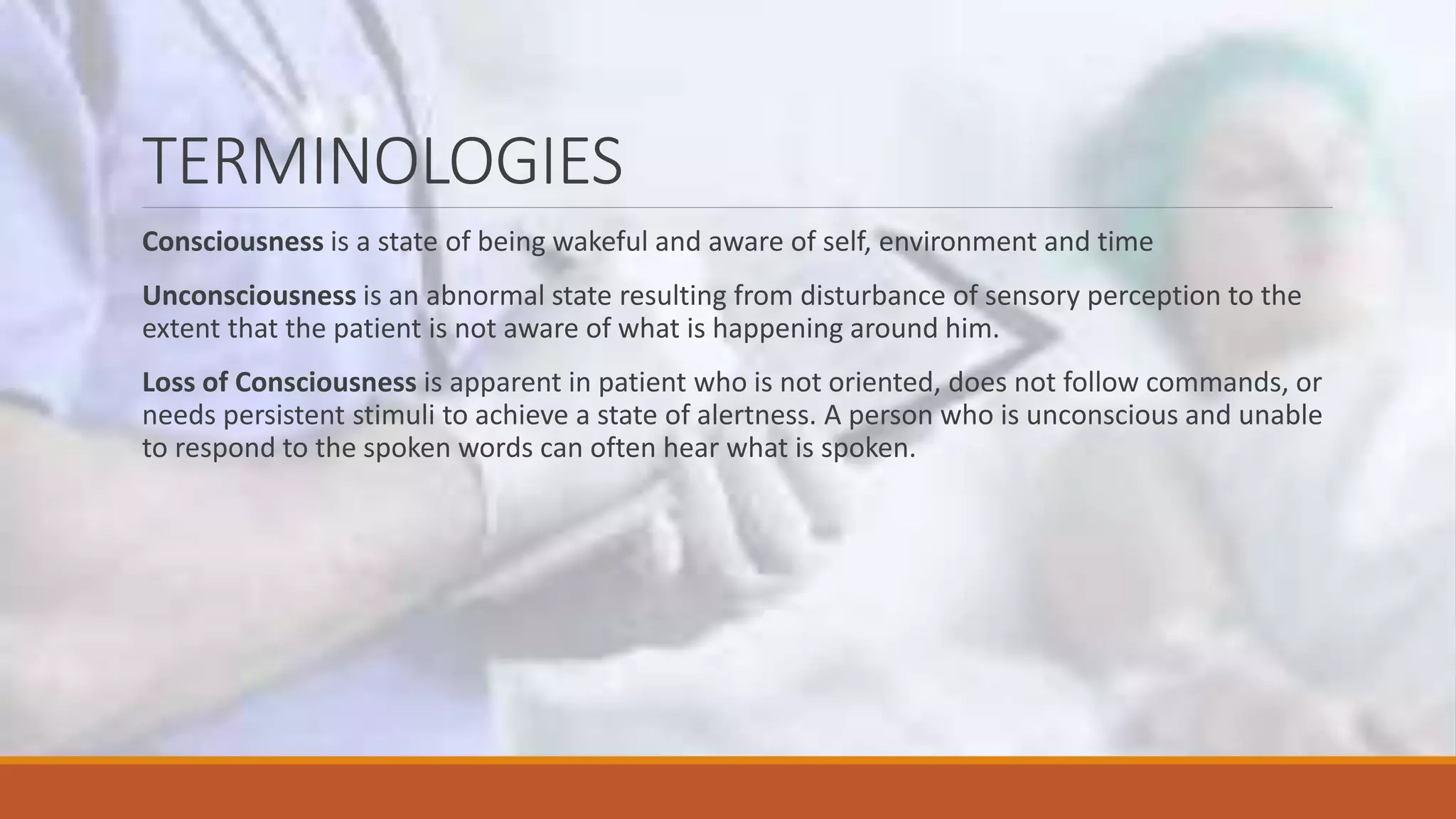 Care of unconscious patient | PPTX