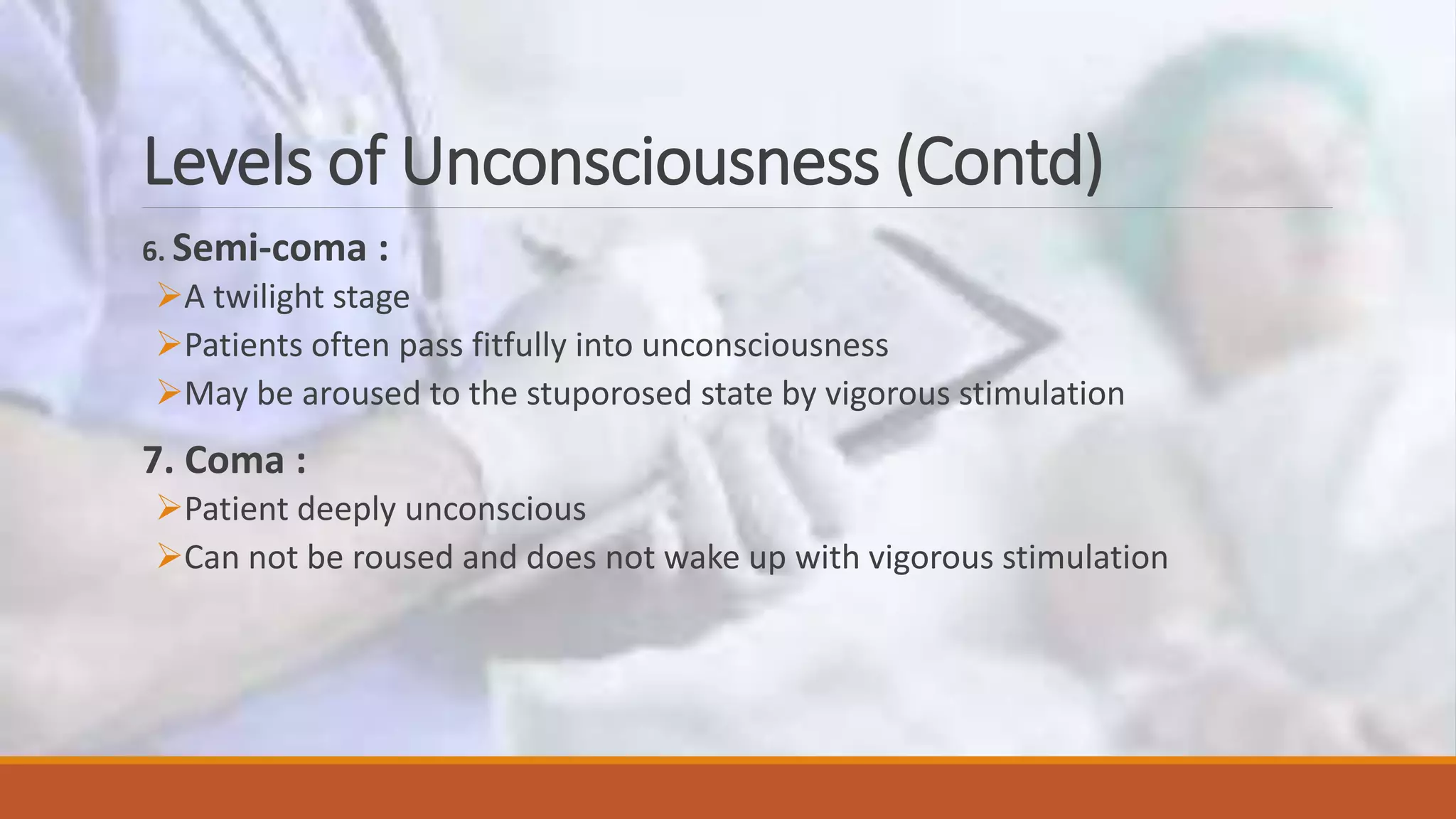 Care of unconscious patient | PPTX