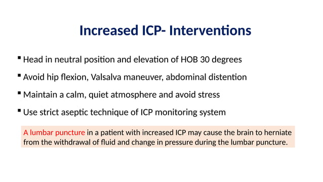 care of unconscious patient and elevated icp.pptx