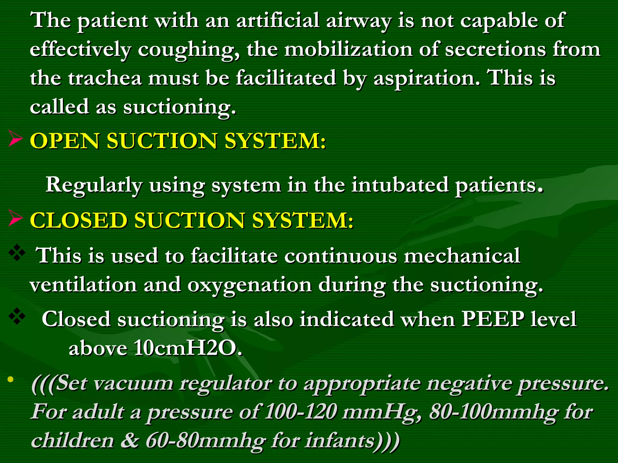 Care of ventilated patient | PPT