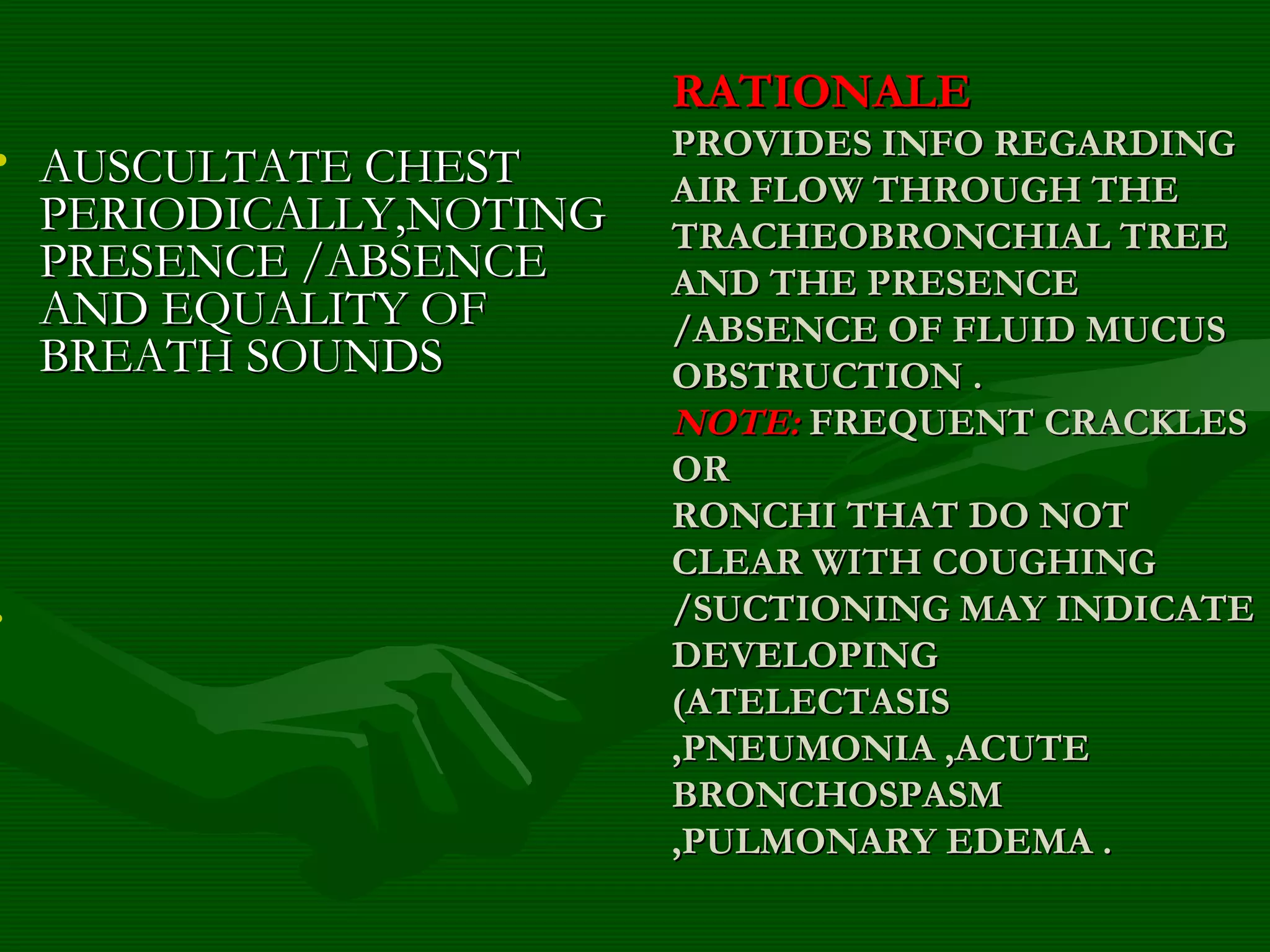 Care of ventilated patient | PPT