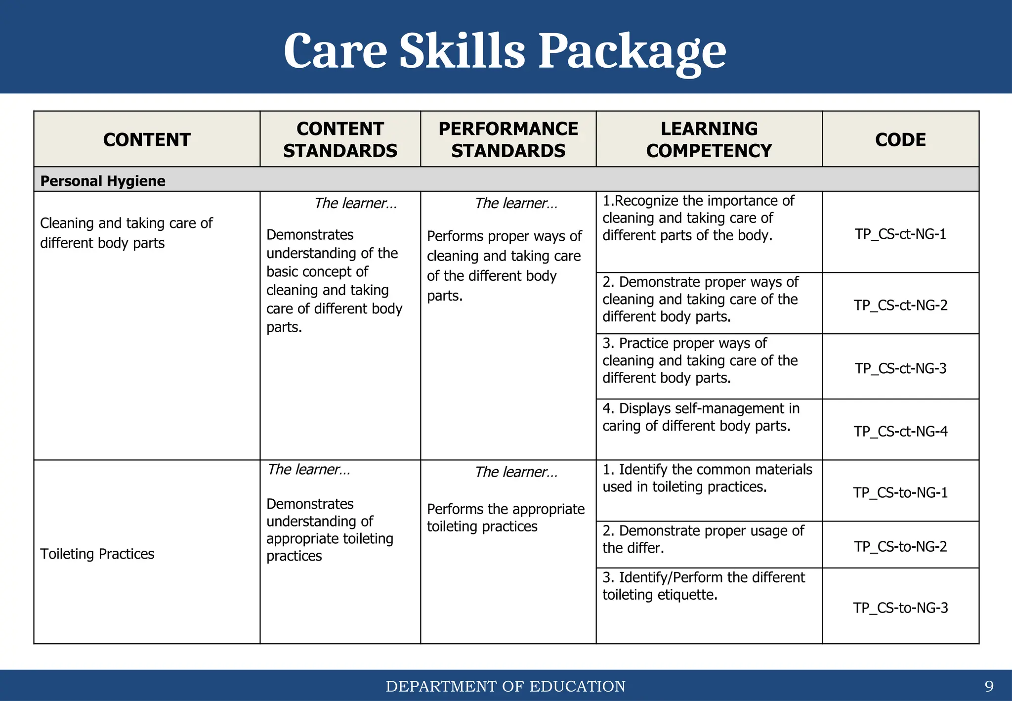 Care Package Skills for LwD Presentation.pptx