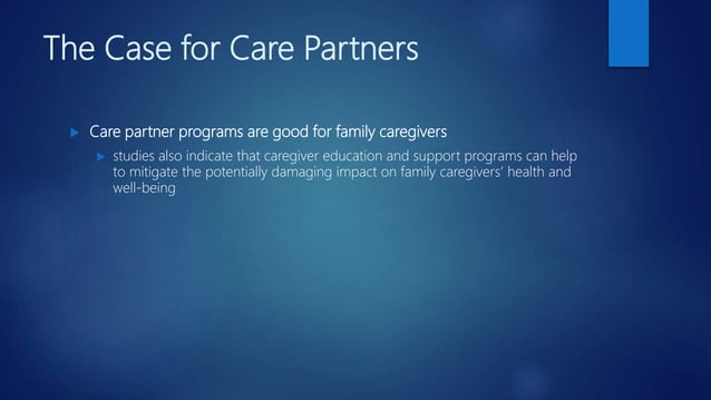 Care partner program | PPT