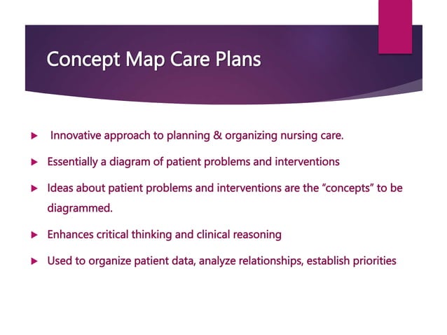 Care Plan Concept Map Workshop.ppt | Healthcare Industry | Industries