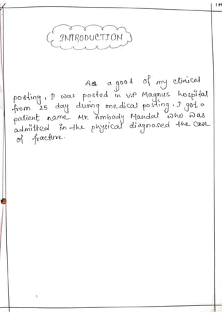 Care plan for Fracture | DOCX