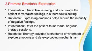 Nursing Care Plan for Mood Disorders ppt | PPTX
