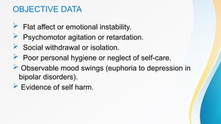 Nursing Care Plan for Mood Disorders ppt | PPTX