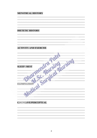 Care plan format for nursing students | PDF