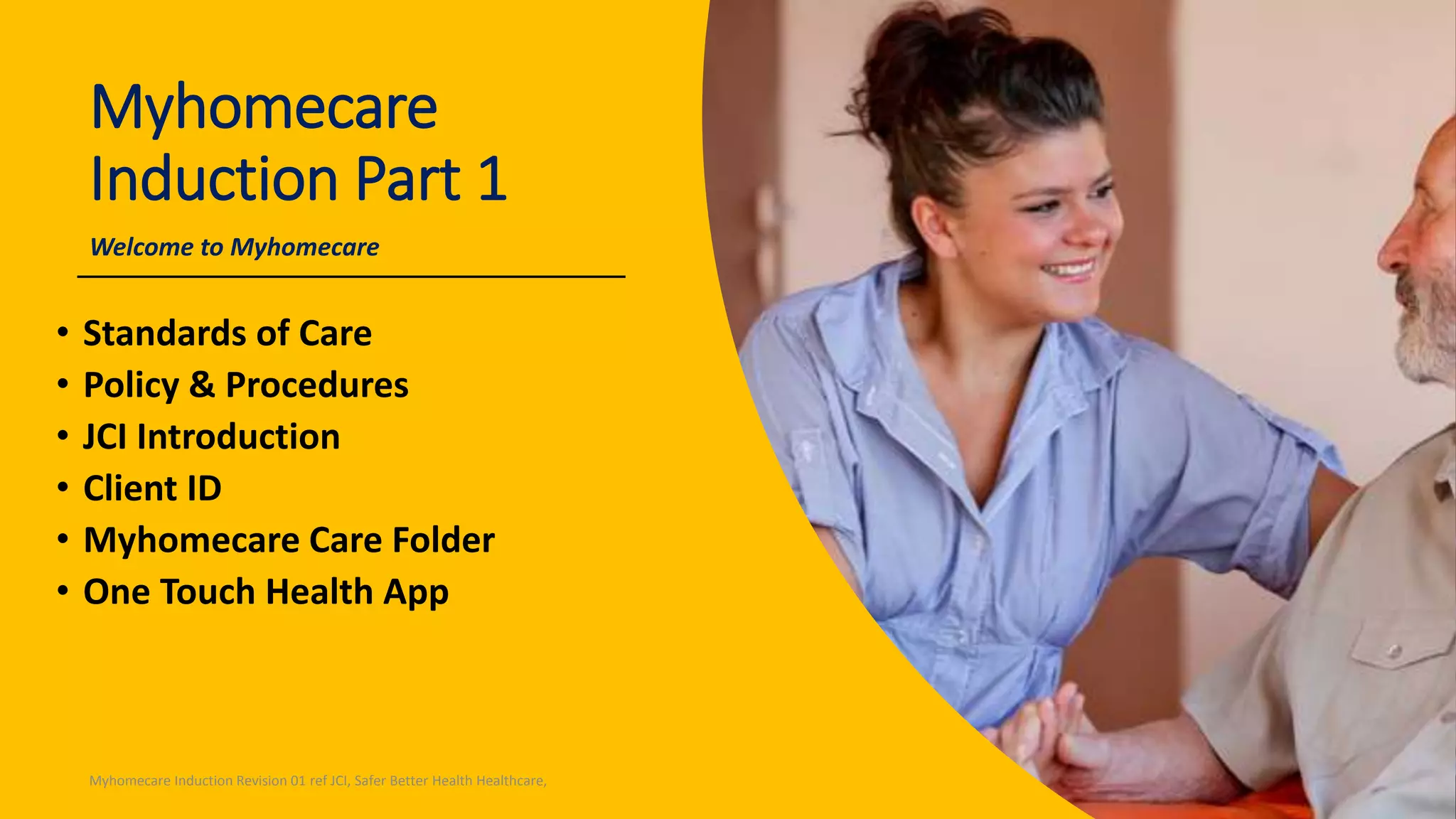 Carer induction 2020 final rev | PPTX