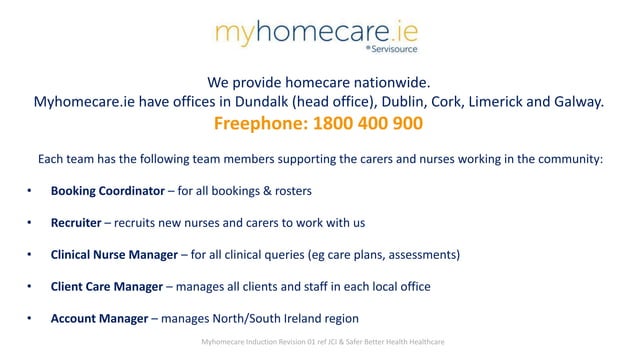 Carer induction 2020 final rev | PPT