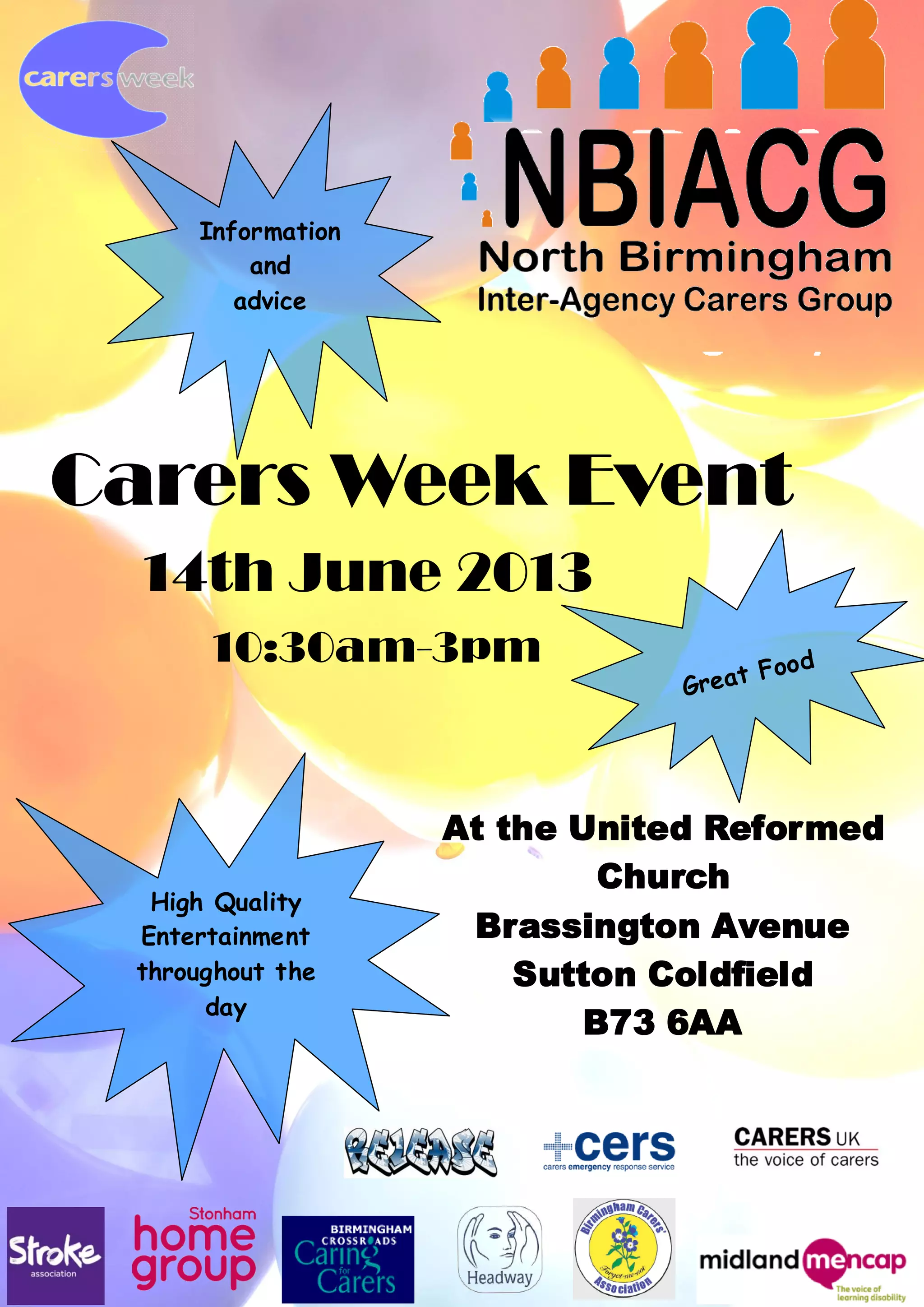 Carers week poster v3 word | PDF