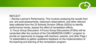 Cares + 1.pptx for remediation program and math | PPTX