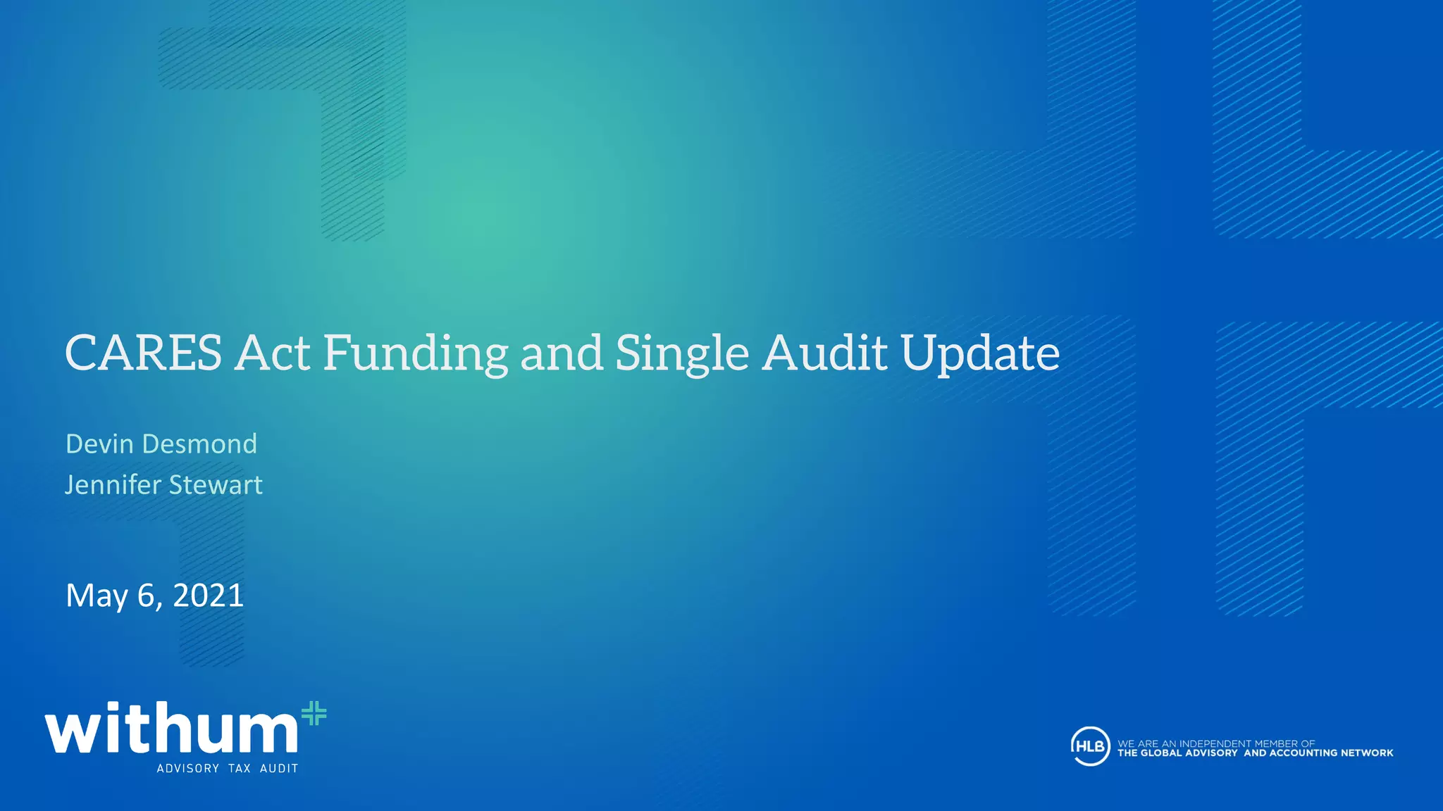 CARES Act Funding and Single Audit Update | PDF