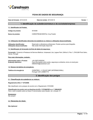 Carestream dental x-ray_fixer__2.25_l_mtr_clp1_pt | PDF