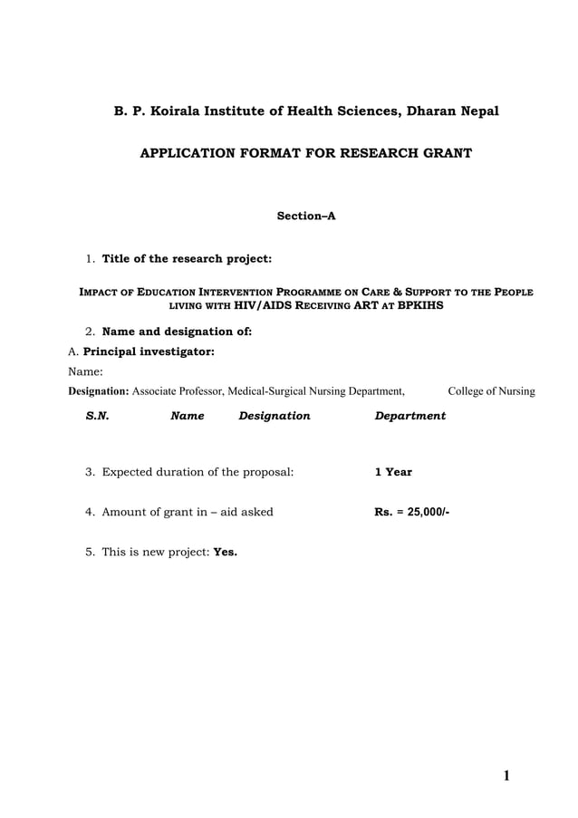 Care & support plwha proposal | PDF | Sexual Health | Diseases and ...