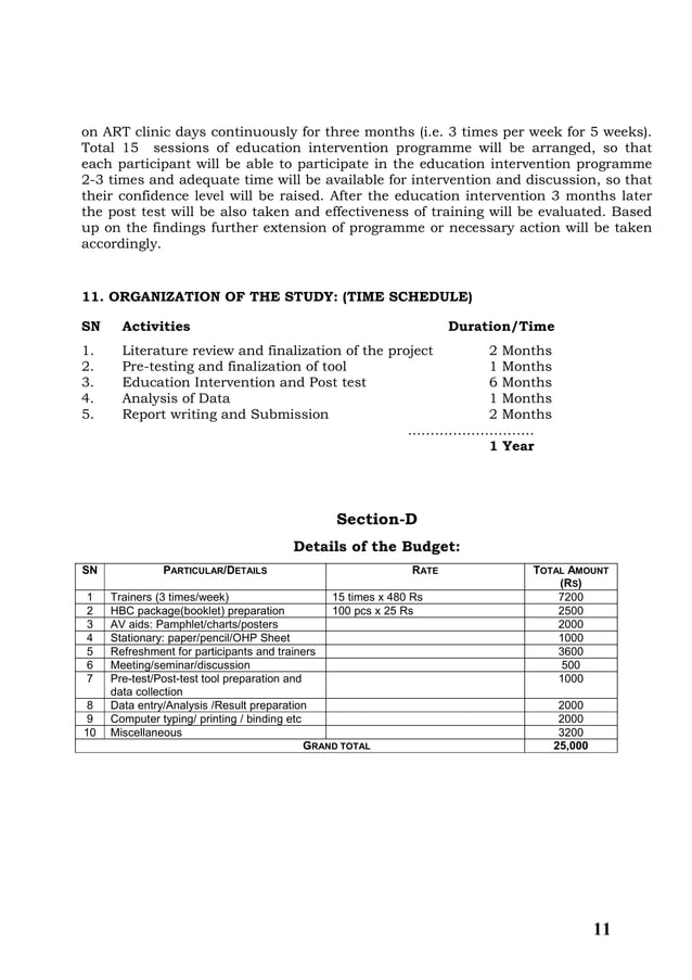 Care & support plwha proposal | PDF | Sexual Health | Diseases and ...