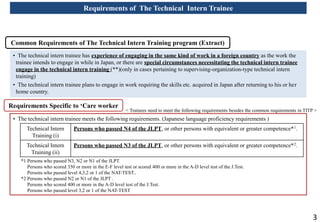 Care worker in technical intern training program | PDF