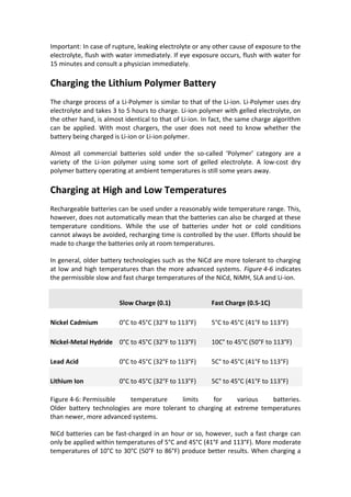 Carga de baterías (general) | DOC