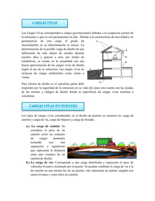 Cargas estructurales | DOCX