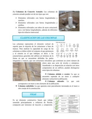 Cargas estructurales | DOCX