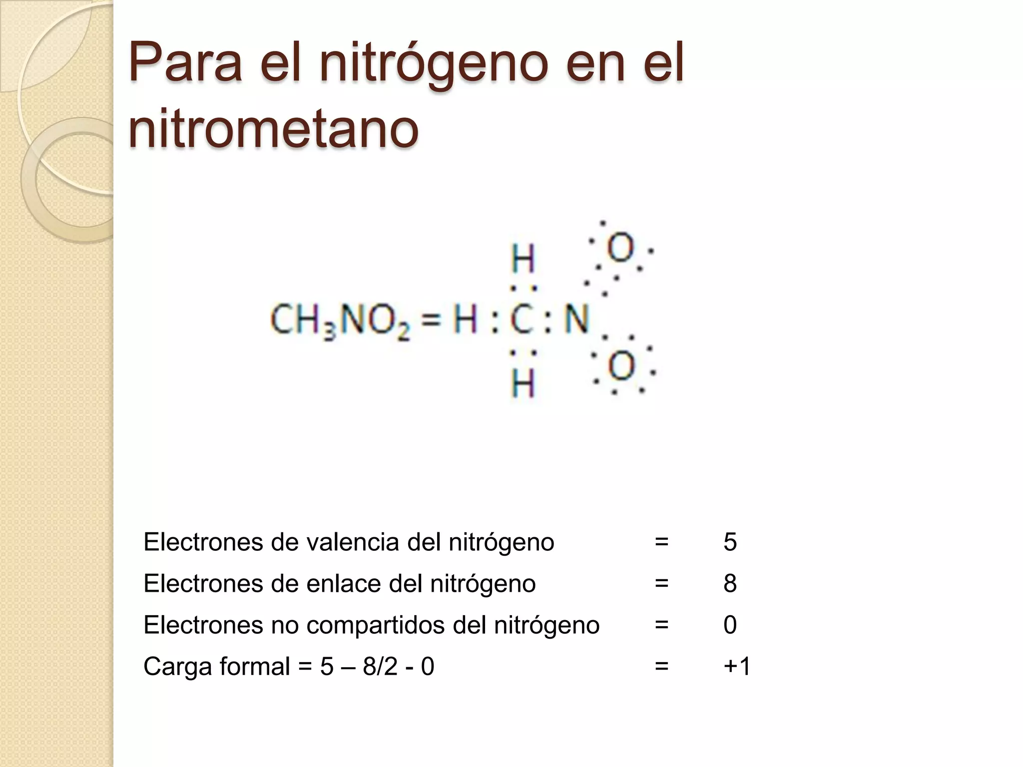Cargas formales y resonancia | PPTX