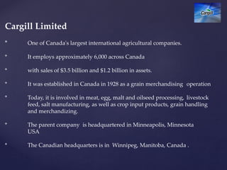 Cargill | PPTX