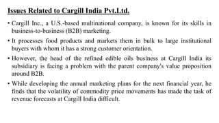 Cargill inc case b2 b | PPTX