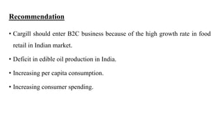 Cargill inc case b2 b | PPTX