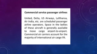air cargo overview........................... | PPTX