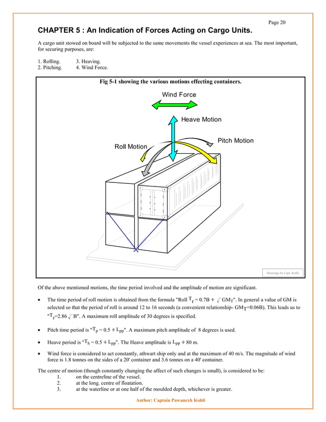 Container Securing System for ships | DOCX